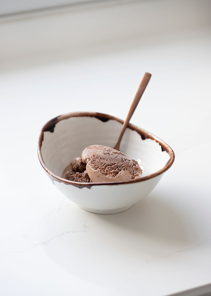 Bowls for serving ice cream – Bone & White