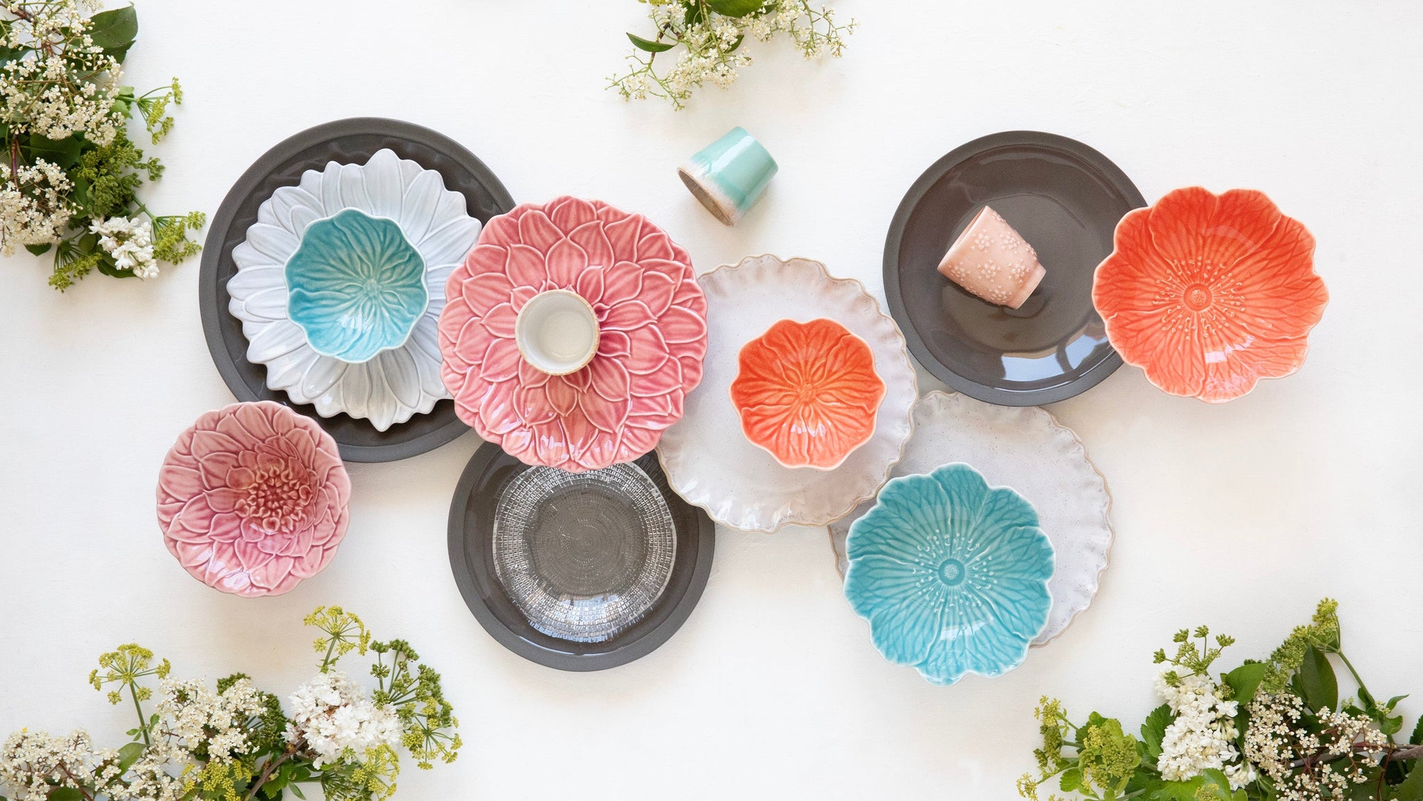 Portuguese Tableware Handmade | Ceramics from Portugal in Bone & White