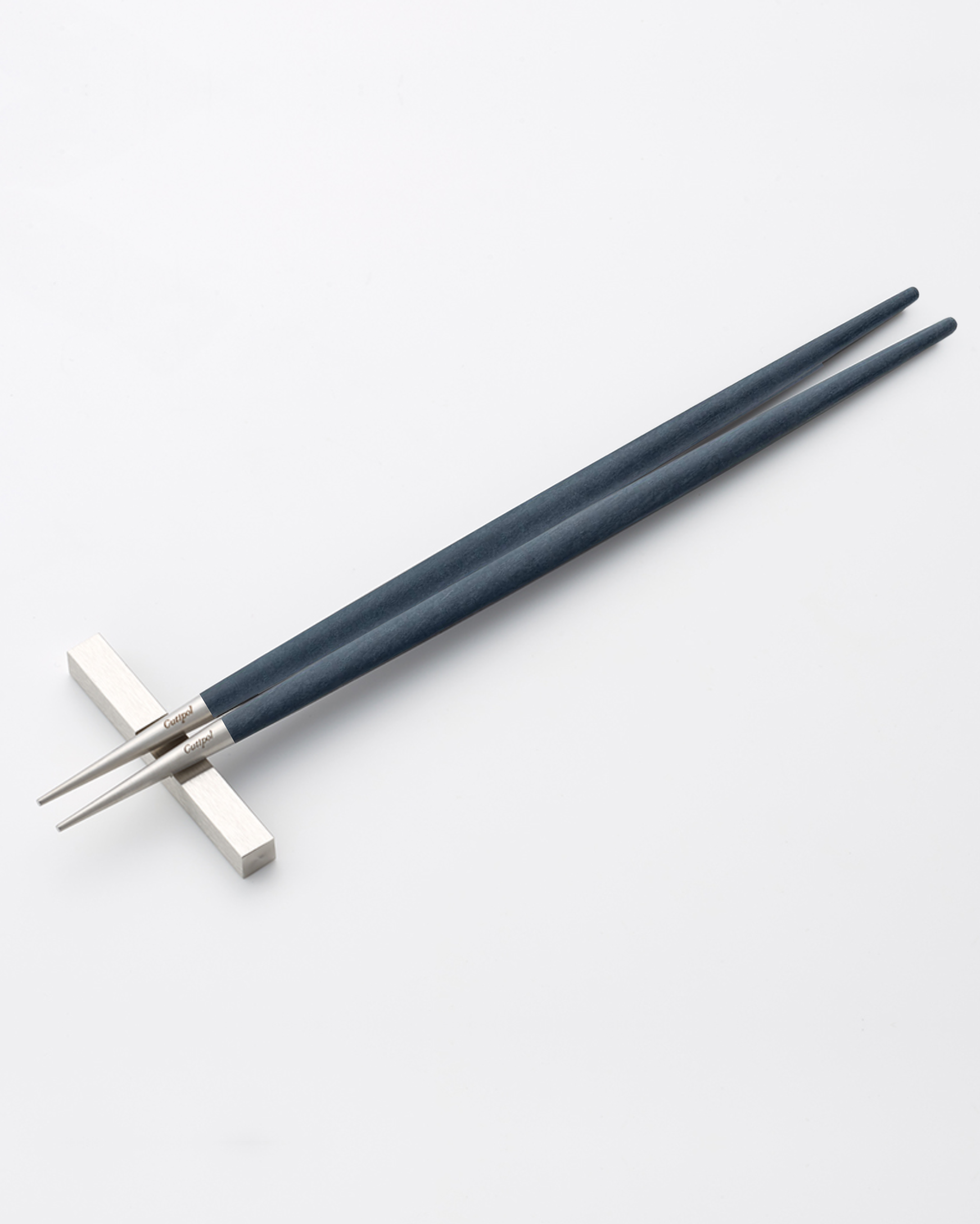 Goa Blue Chopsticks Set 2 pz + support GO.29 BLE