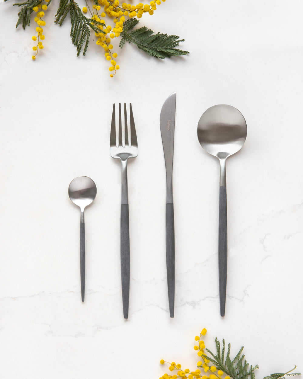 Cutipol Goa Black cutlery