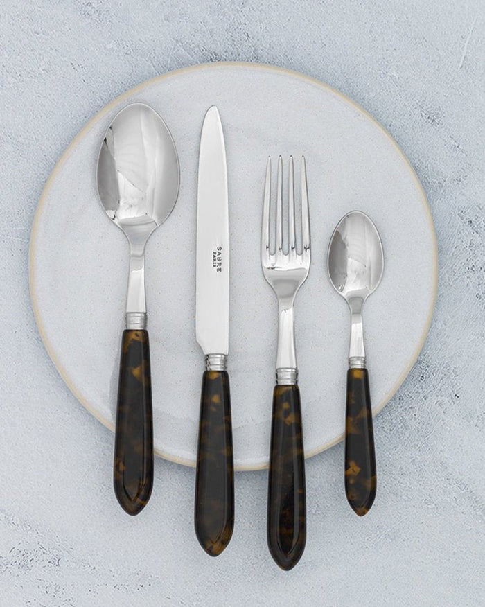 Tortoise Cutlery set - 24 piece